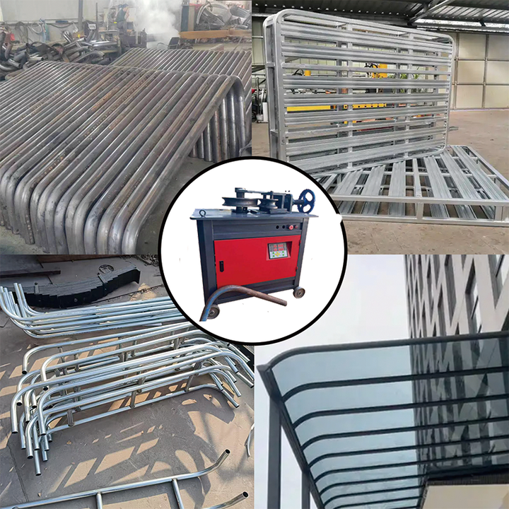 Aluminum/Zinc-plated/304 Stainless Steel Round Tube Bending Machine ...