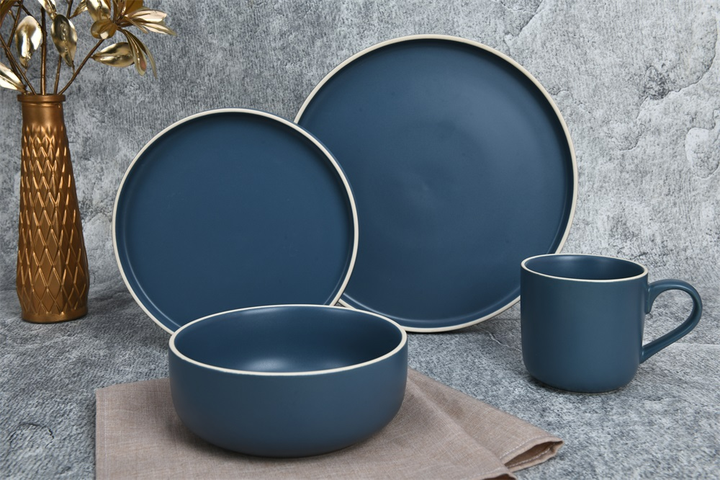 Fine Ceramic Wholesale European Luxury Fashion Tableware 4Pcs Table ...