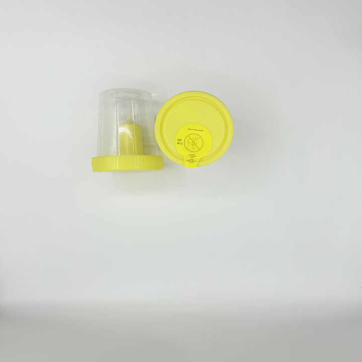 Customizable 120ml PP Vacuum Urine Container with Sticker OEM Support ...