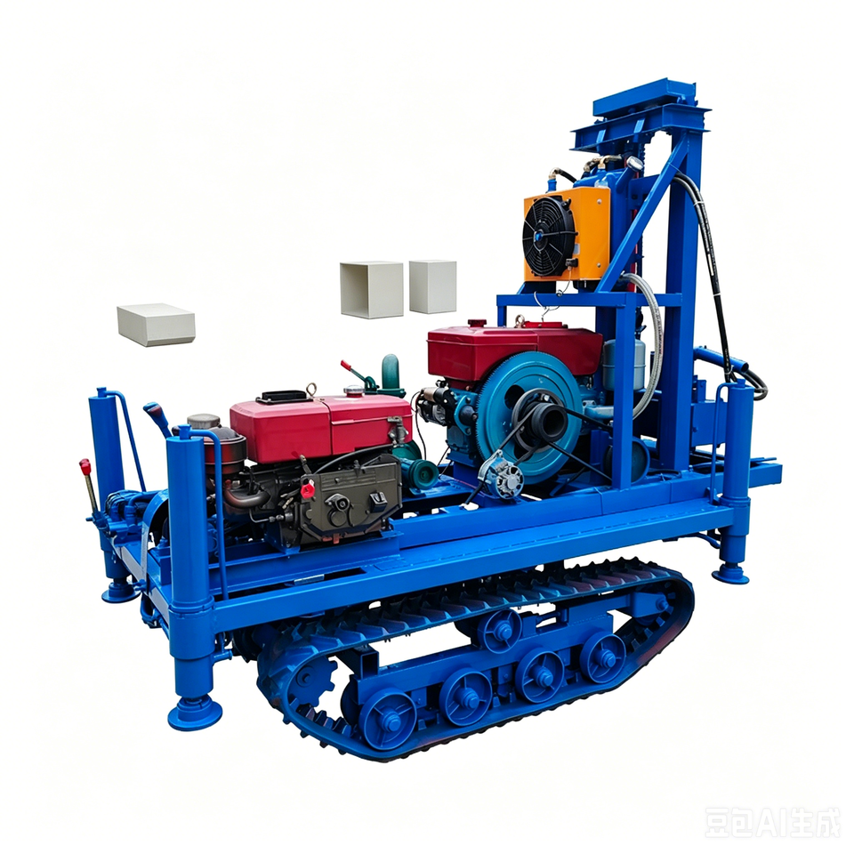 Village Renovation Driller Tractor-Mounted Water Well Driller Hydraulic ...