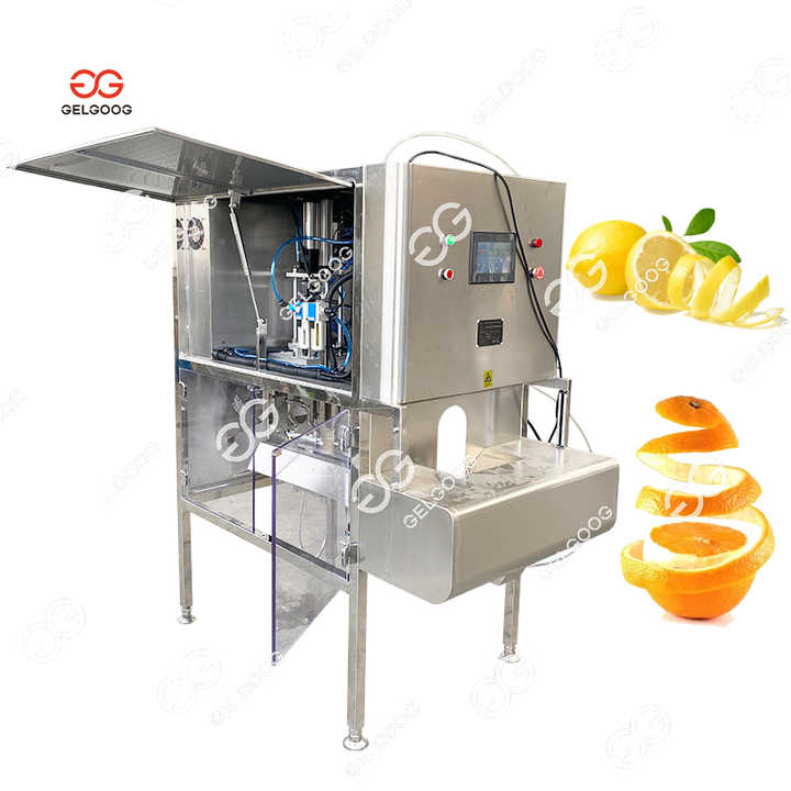 Orange Peel Steel Grabbing Machine Automatic Electric Orange Peeler ...