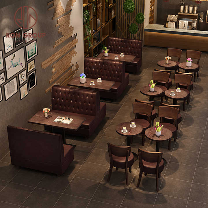 Modern Restaurant Furniture - Customized Leather Booths