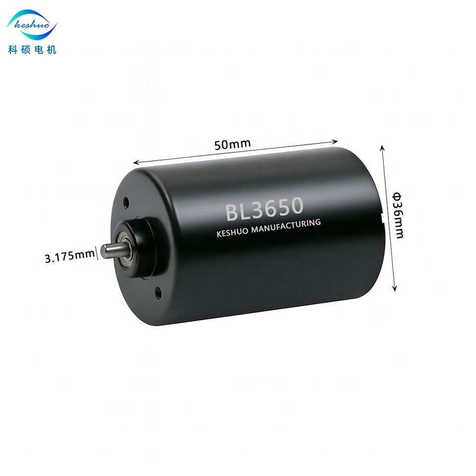 12V/24V 3650 Brushless DC Motor 36mm High Torque BLDC Motor for RC Boat ...