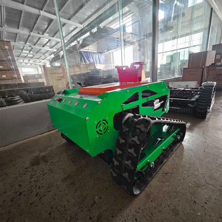 550mm Crawler Remote Control Agricultural Lawn Mower, Satellite GPS ...