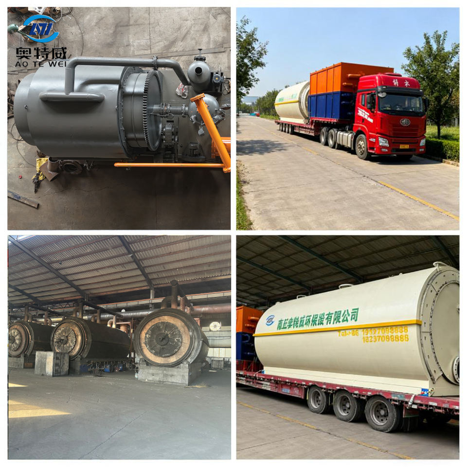 High-Yield Precision-Built Intermittent Waste Tire/Rubber Pyrolysis ...