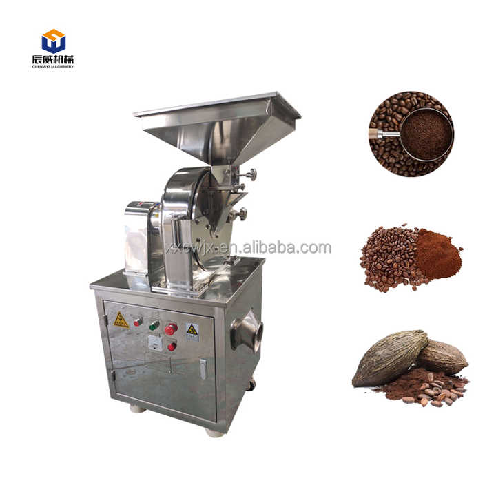 Industrial Coffee Cocoa Bean Grinder - Fine Powder Pulverizer