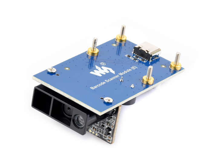 Chipboard Waveshare Barcode Scanner Module (E) ,( 2d Code , Supports ...