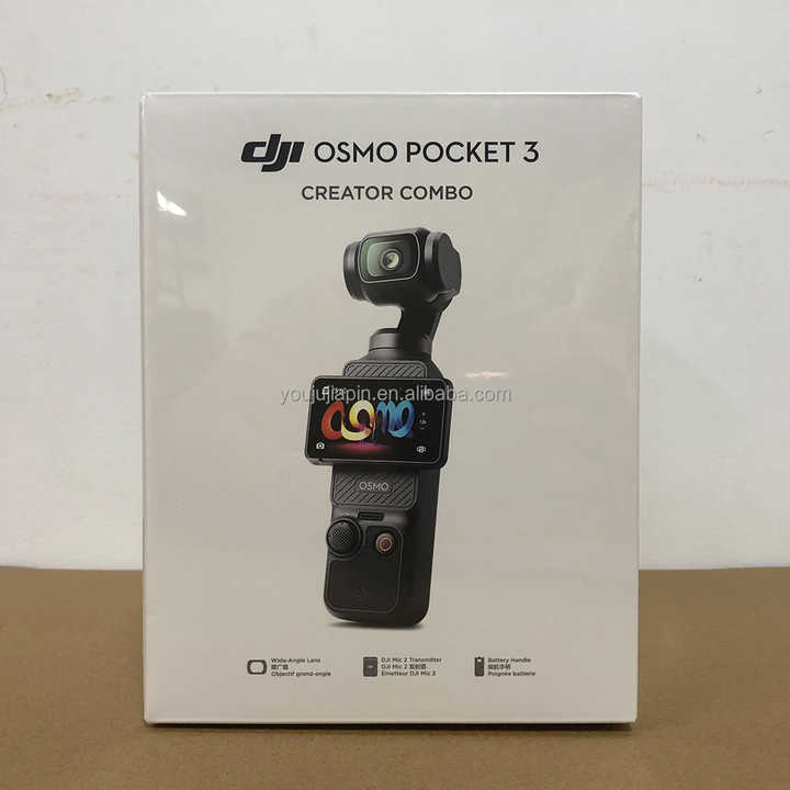 DJI Osmo Pocket 3 Creator Combo - Stabilized 4K Camera