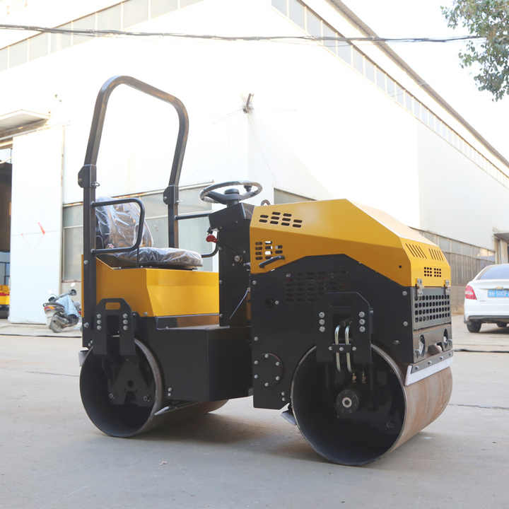 Heavy Duty 1 6 Ton Road Roller Compactor Vibratory Drum Asphalt CE ...