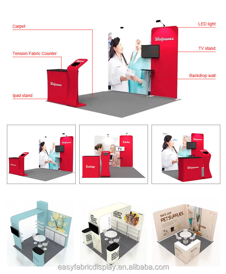 Modular Pop-up Booth System for Large Scale Exhibitions