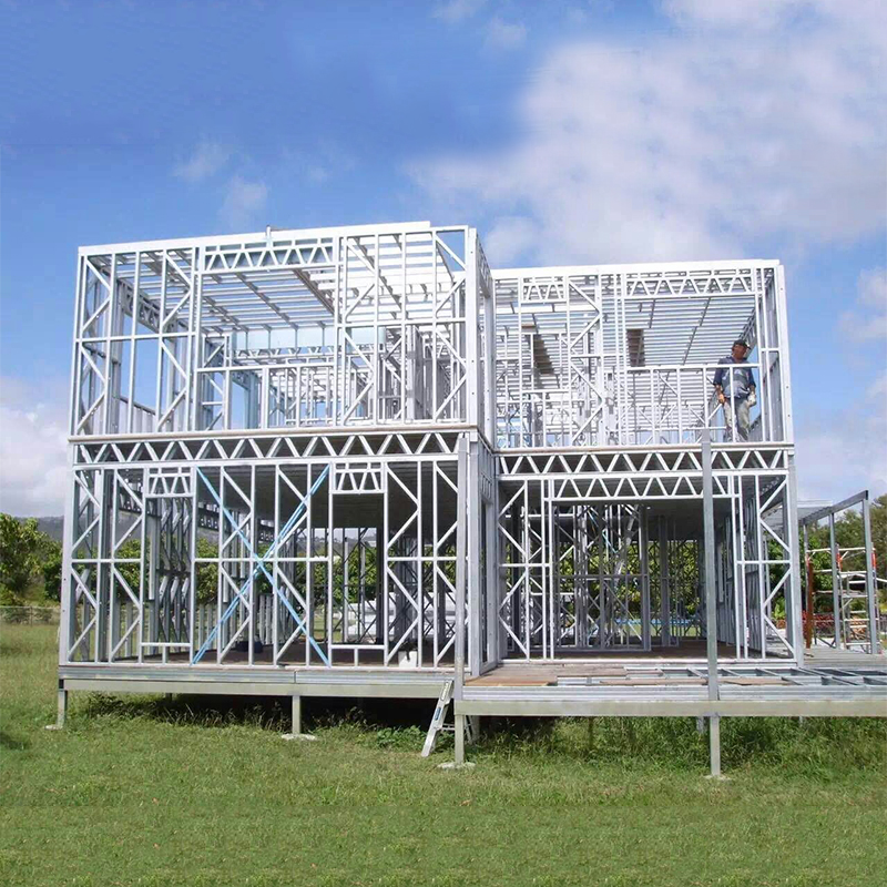 100 Square Meter Structure Steel House - Modern & Durable