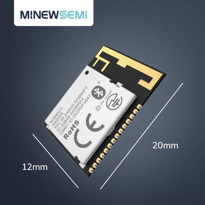 Minewsemi Nordic Nrf52840 Bluetooth 5.0 Low Energy Module