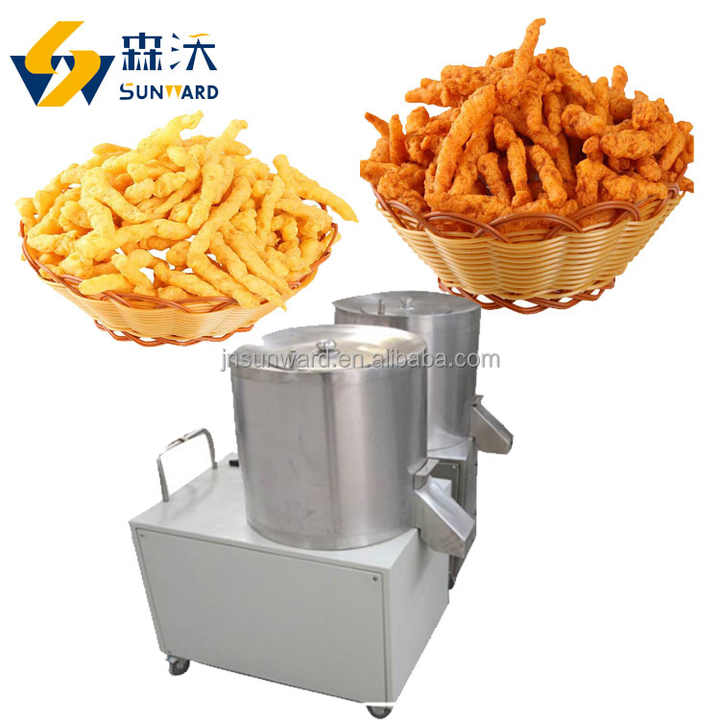 Industry Baked Type Nik Naks Corn Curls Snacks Making Extruder Machine ...