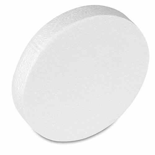 Styrofoam White Circle EPS Foam Craft 10 Inch DIY Decor
