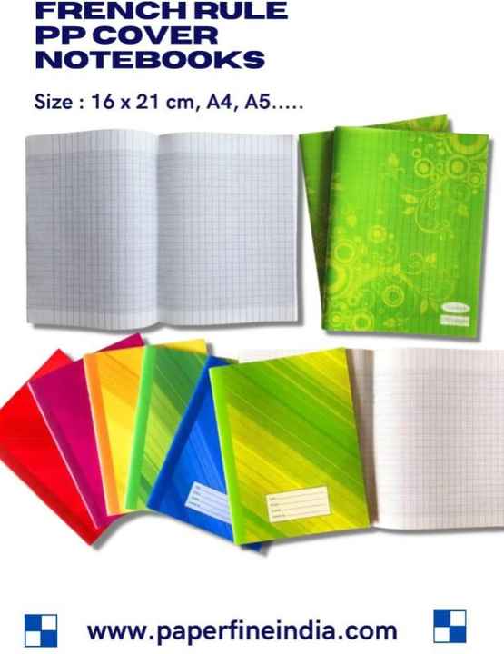 Genuine Quality French Ruled Notebooks with Rectangular Shaped A4 Size ...