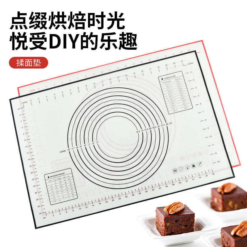 Food-grade Silicone Kneading Mat Thickened Non-slip High-temperature ...