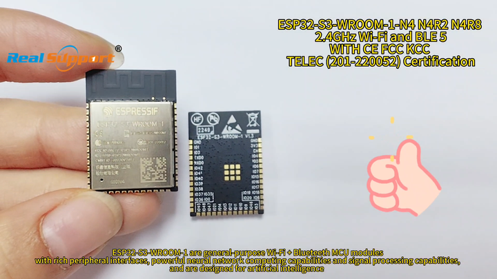 Original ESP32-S3 ESP32-S3-WROOM-1-N16R8 WiFi Blueteeth Ultra-Low Power Consumption Module with ...