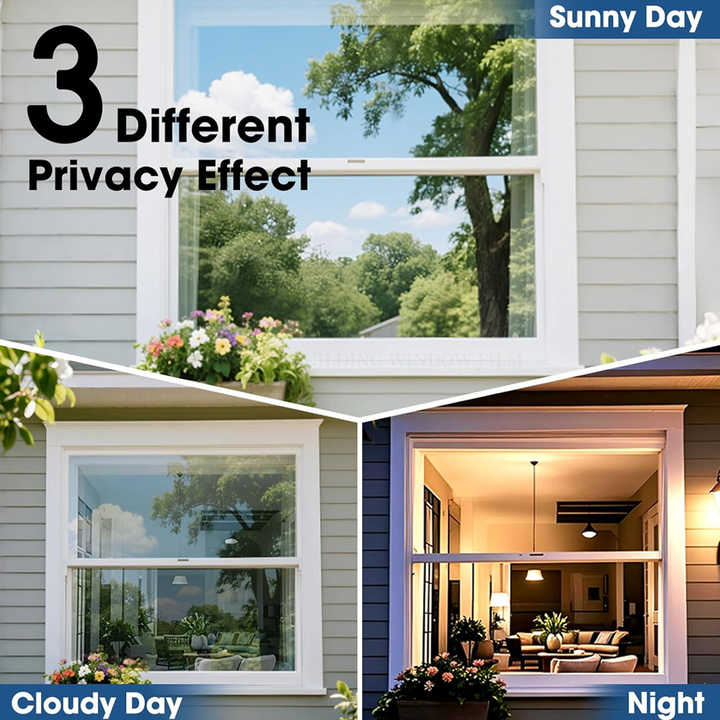 Color Changing Building Window Film Switchable Glass Tint Solar Heat ...