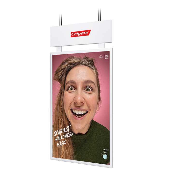 Double Sided High Brightness Digital Signage Commercial Ads Display ...