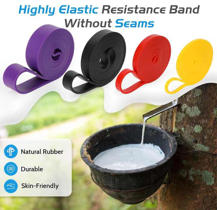 Zakerda Latex Rubber Pull up Assistant Resistance Fitness Bands for ...