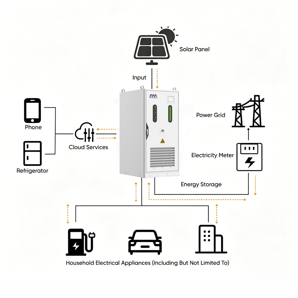 Liquid Cooling 261kwh Bess Industrial Commercial Energy Storage System ...