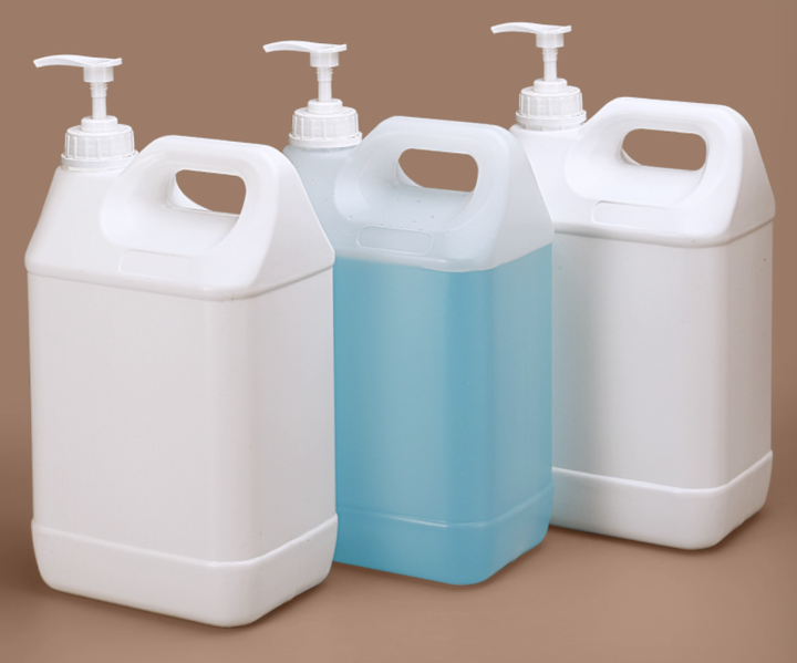 JFPC 5L High Quality White Square Barrel with Screw Cover and Pressure ...