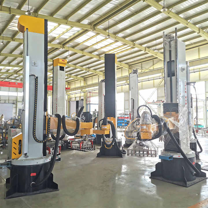 Compact Single Column Swivel Arm Robot Palletizer - YUPACK