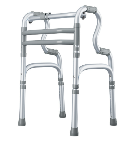 Assistive Height Adjustable Folding Mobility Walking Aid Walker Rollator Walker For Elder ...