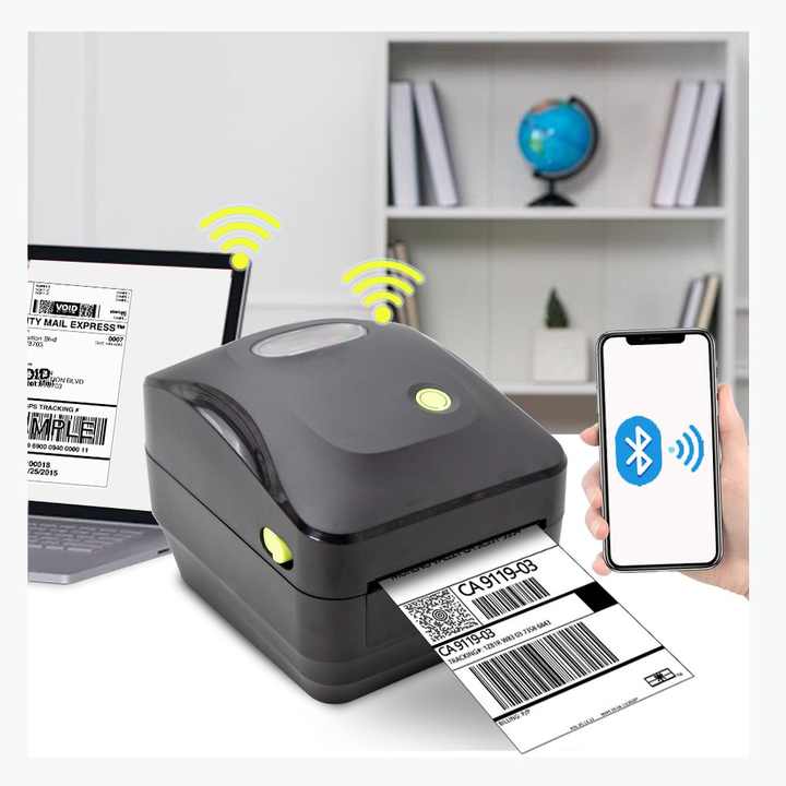 ATP LP43 Smart Sticker Label Printer Printer 58mm Label Thermal Printer ...
