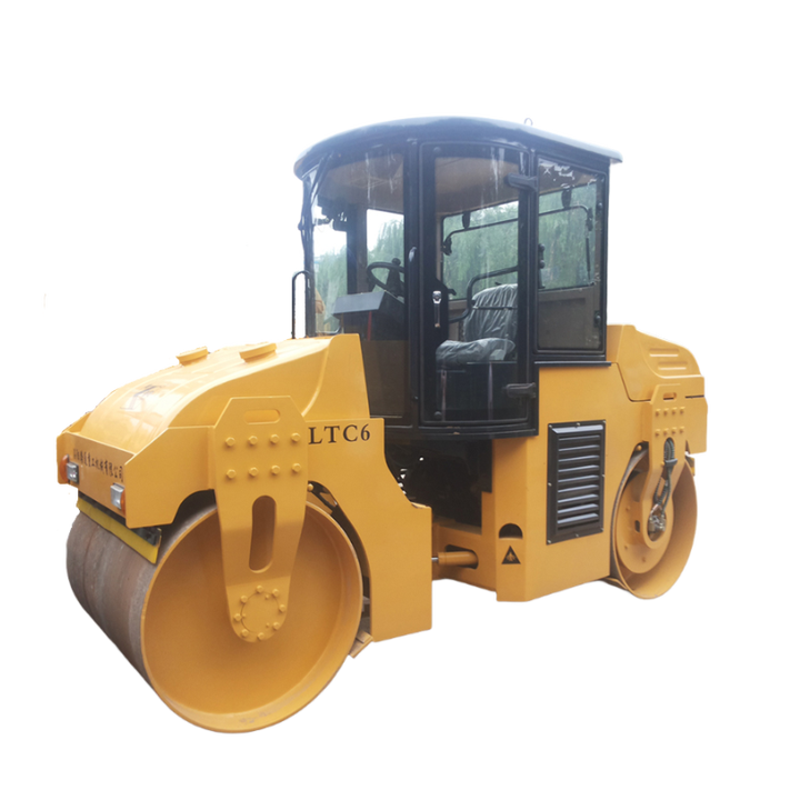 Mechanical Drive Asphalt Compactor Road Roller Double Rollers Single ...