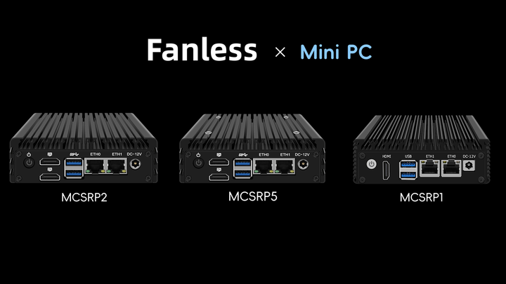 12th Gen Intel N100 N305 Mini PC - Windows11 Pro DDR5 4K Dual LAN