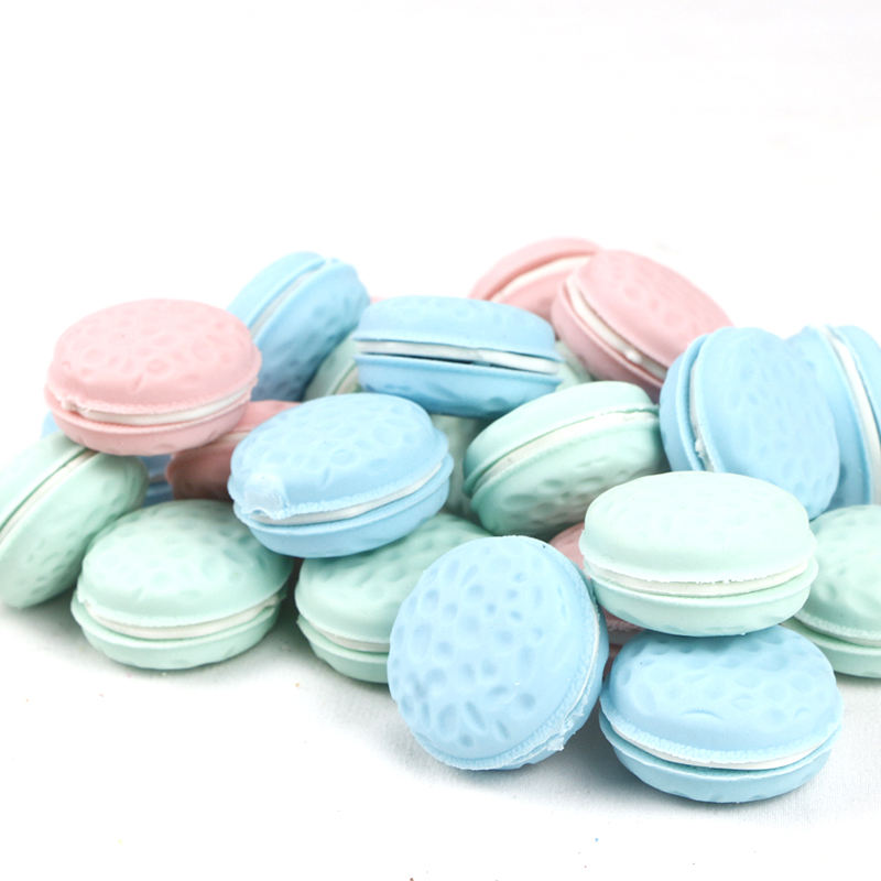 Soododo Custom Eco-Friendly 3D Jumbo Macaroon Erasers