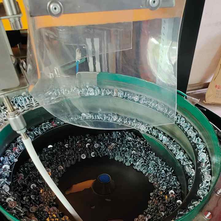 Professional Vision Inspection System High Speed Sorting Screw Nut ...