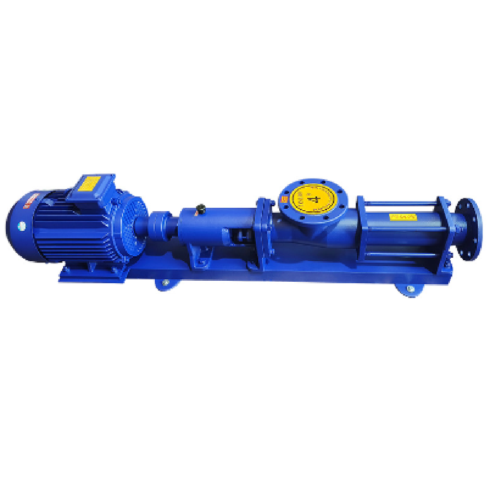 Yangmiao G-type Rotary Lobe Pump Electric Powered for Conveying Sludge ...