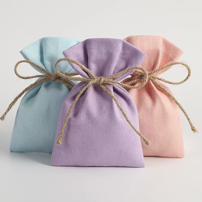 Soft Colorful Customized Logo Recyclable Screen Printed Gift Drawstring ...