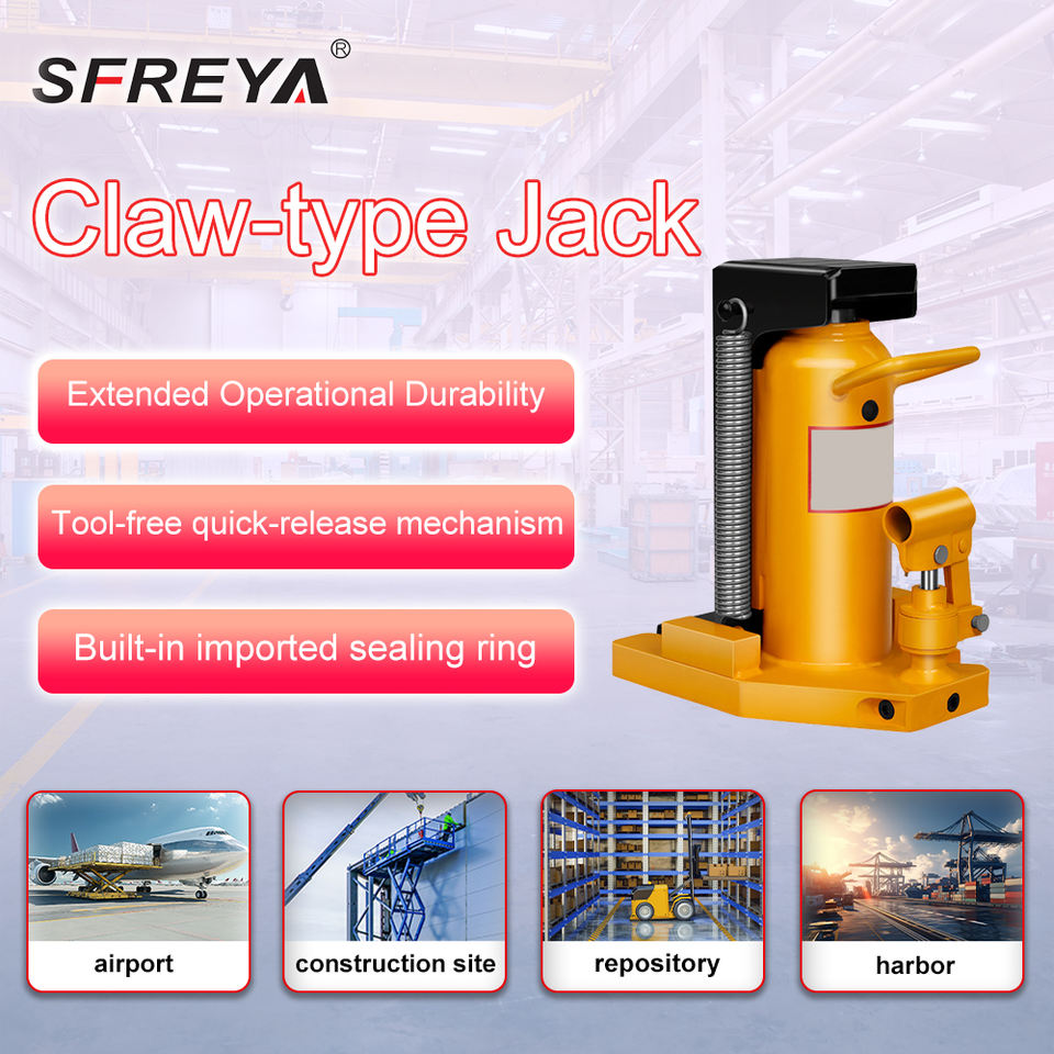SFREYA S3812 Claw-type Jack 5-50Tons Portable Mechanical Claw Type ...