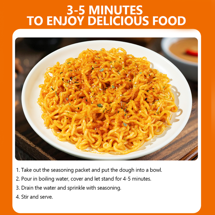 Barrel Packed 5 Min Soaked Instant Mixed Noodles 3 Flavour Delicious ...