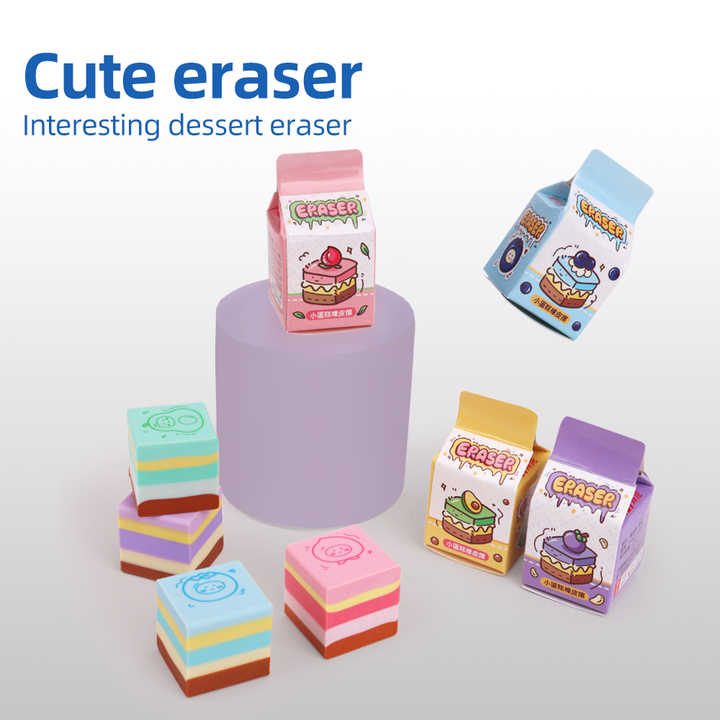 Various Colors of Mini Fashion Small Rubber Erasers Factory New Design ...