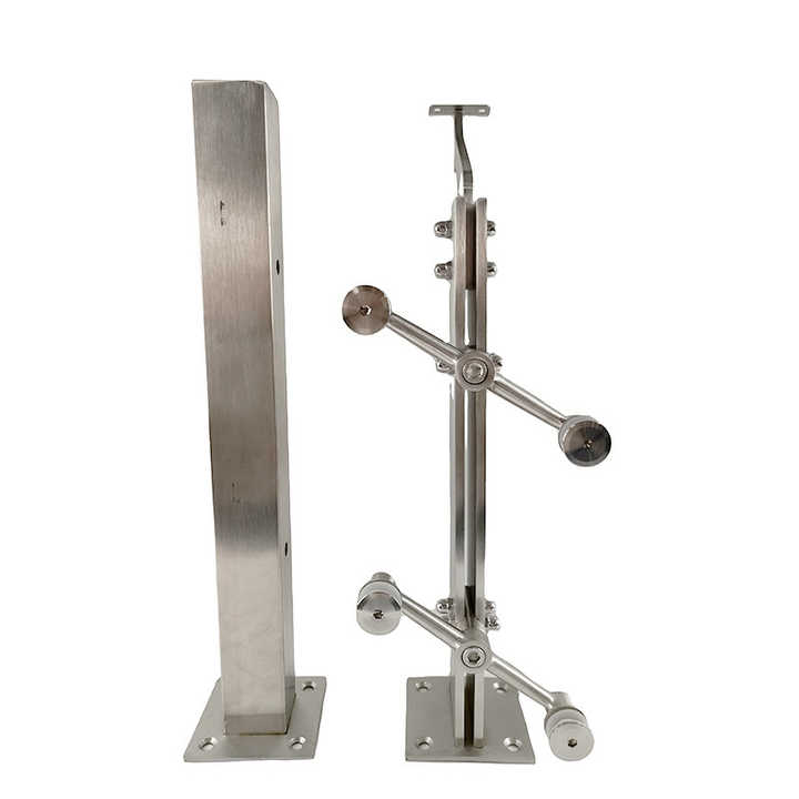 Minimalist Modern Stainless Steel Stair Railing Baluster System Diy ...