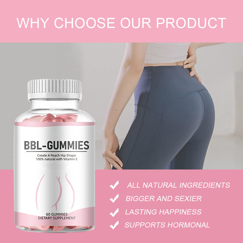 OEM Hip-lifting Fudge BBL Gummy Candy Chewing Gum Vegetarian| Alibaba.com