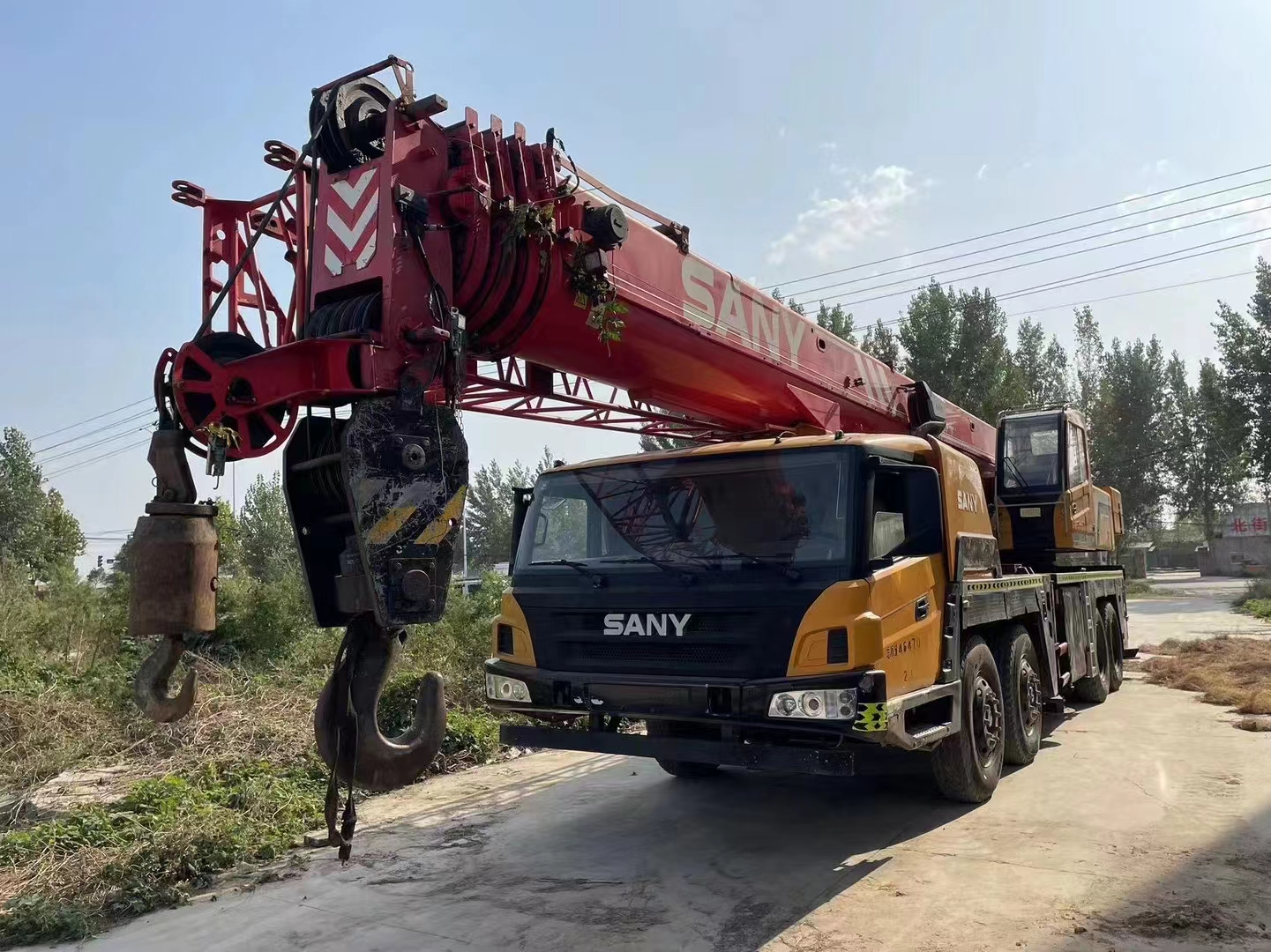 Deals SANY 75 ton Mobile Crane Heavy-Duty & Good Condition | Alibaba.com