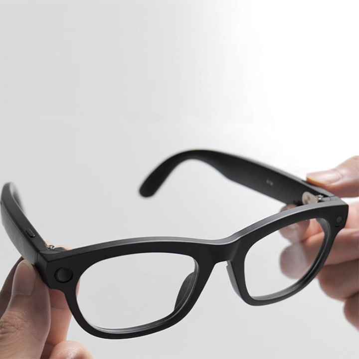 AI Smart Glasses Translator Smart Glasses with Camera Display Support ...