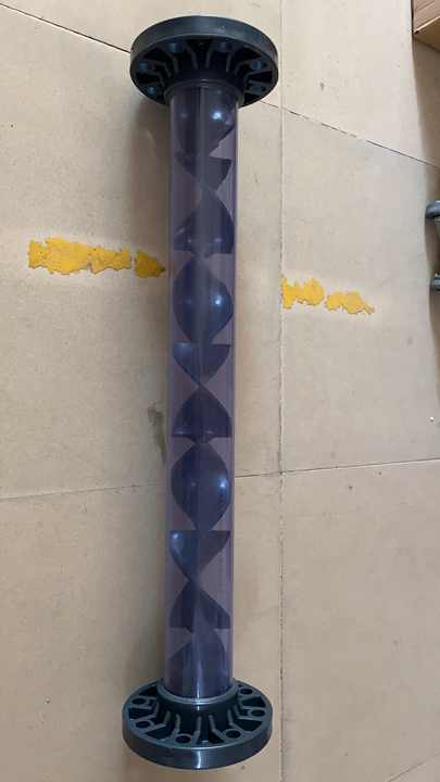 PVDF Static Mixer High Efficiency 1\" 2\" Industrial Water for Liquid ...