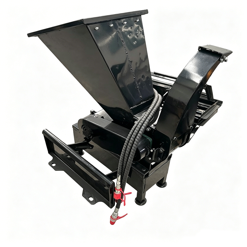 Convenient Installation Wood Chipper Attachment Tree Branch Shredder ...