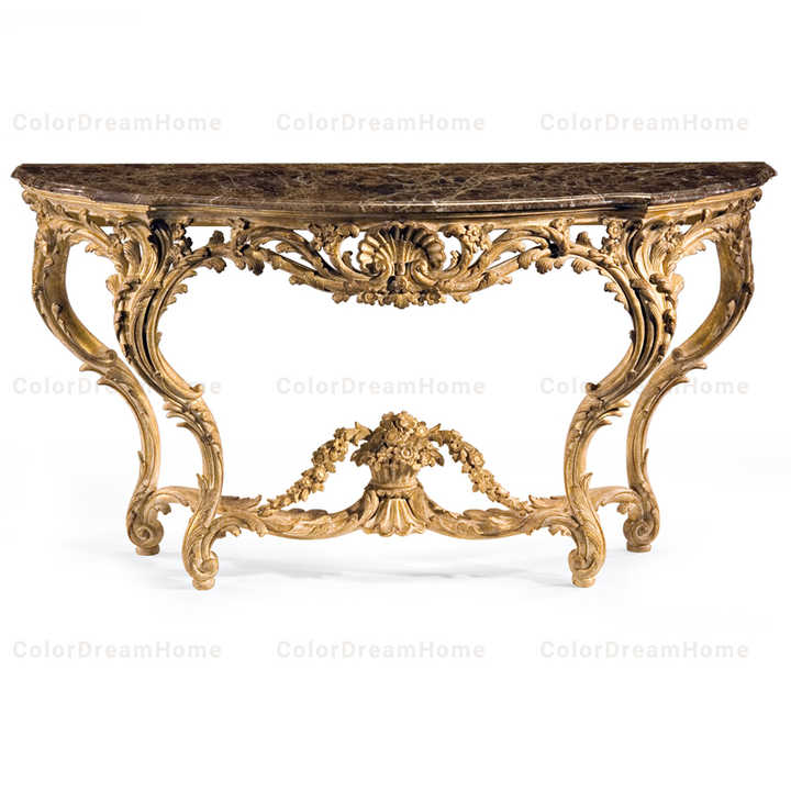European Classic Console Table - Stylish Living Room Furniture