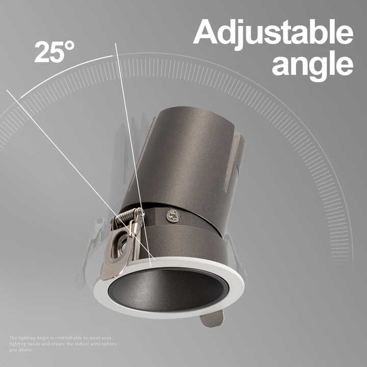 12w 18w 30w 3000k 4000k 6000k Recessed Anti-Glare Led Downlight ...