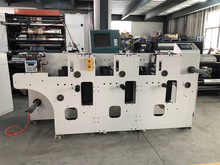 320mm Width 4 6 8 Colour UV Dryer Flexographic Flexo Sticker Label ...