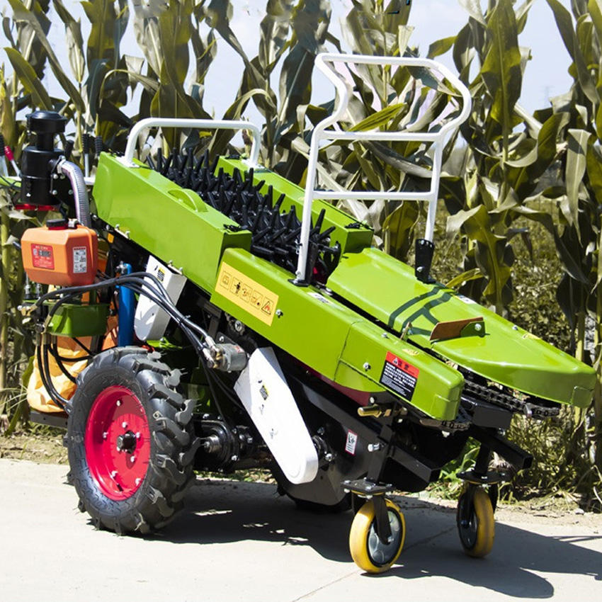 Hut Sale Hand Push Corn Harvester, Corn Single Row Harvester, Straw ...
