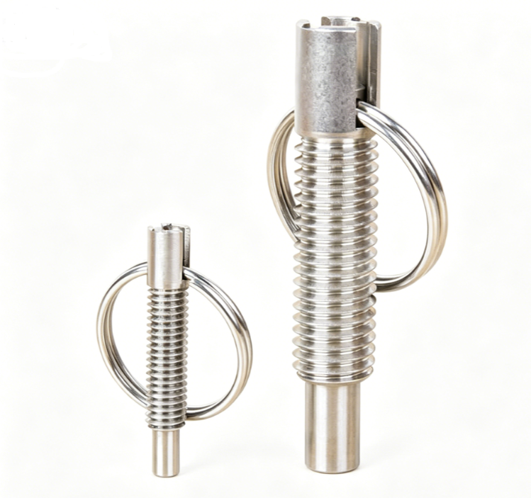 Pull Ring Spring Self-Locking Rotating Plunger Indexing Positioning Pin ...