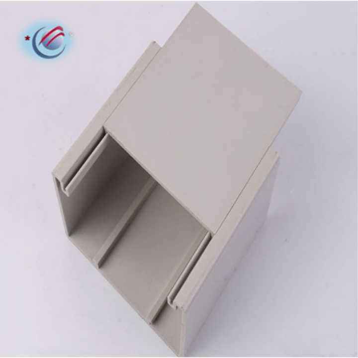 Big Size Two Compartment Plastic Cable Trunking PVC